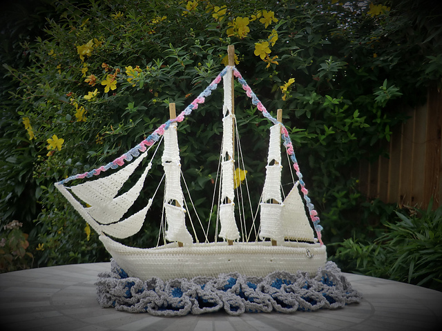 Ravelry: Summer Sailing Ship pattern by Life of Ply