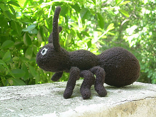 Ravelry: Felted Knit Amigurumi Ant pattern by Lisa Eberhart