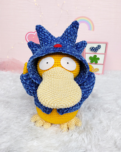 Ravelry: Pokemon Psyduck Golduck Outfit pattern by Ame Amis