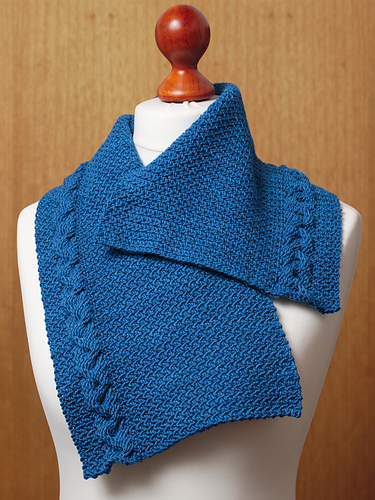 Ravelry: Sky Blue Scarf pattern by Tanja Osswald