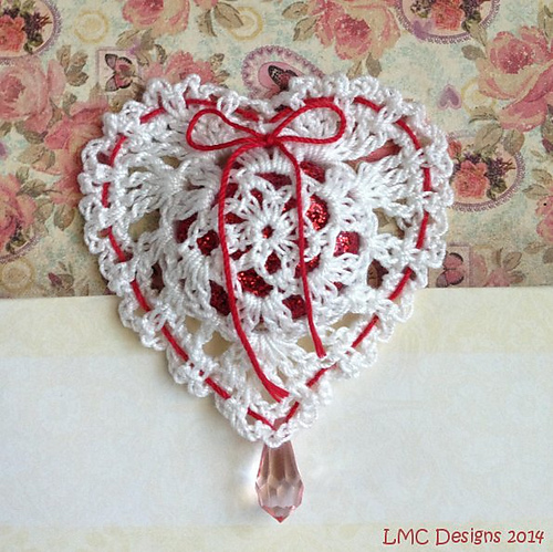 Ravelry: Valentine Victorian Heart: Reds Collection pattern by LMC DESIGNS