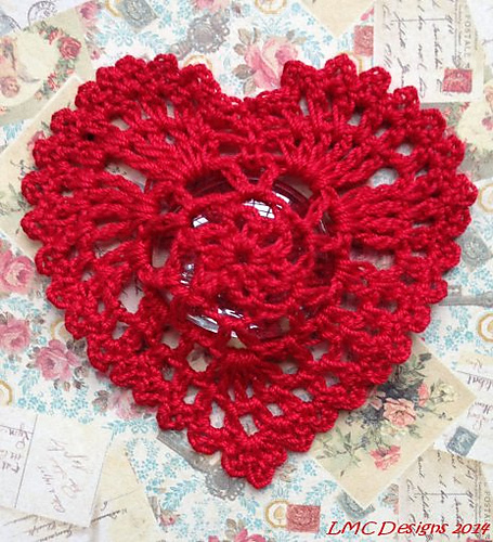 Ravelry: Valentine Victorian Heart: Reds Collection pattern by LMC DESIGNS