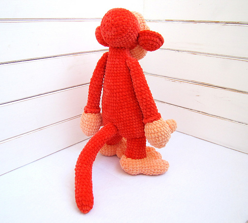 Ravelry: Funny Red Monkey. pattern by Lilia Shaevitch
