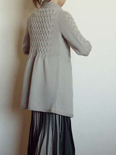 Ravelry: Handknitlife's Smocked Cable Coat