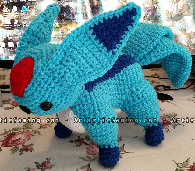 Ravelry: Final Fantasy XIV Carbuncle pattern by Bobbi Wetzler