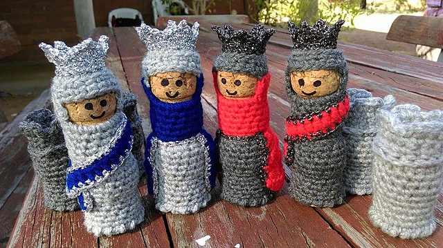 Ravelry: LindaDavie's Crochet and Corks - Chess Set