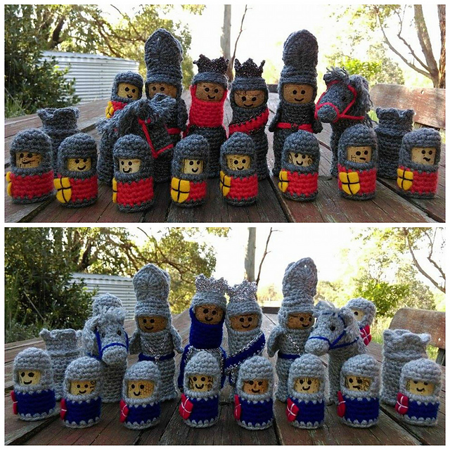 Ravelry: LindaDavie's Crochet and Corks - Chess Set