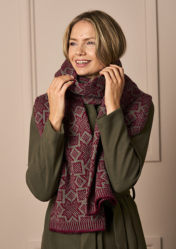 Ravelry: Bright Star Scarf pattern by Martin Storey