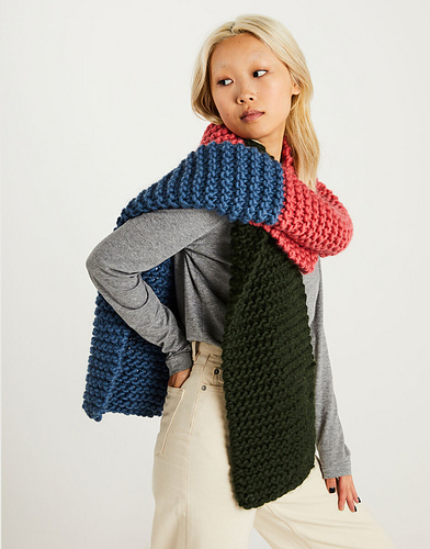 Ravelry: Circus Scarf pattern by Wool and the Gang