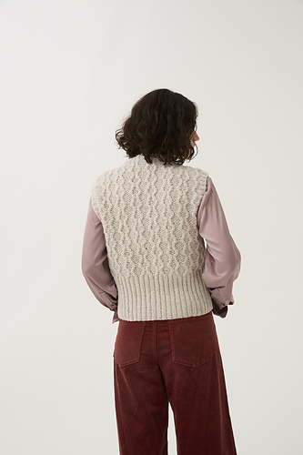 Ravelry: 10784 Moss Stitch Vest pattern by Sirdar