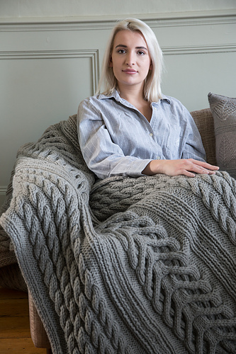 Ravelry: Wintry Blanket pattern by Martin Storey