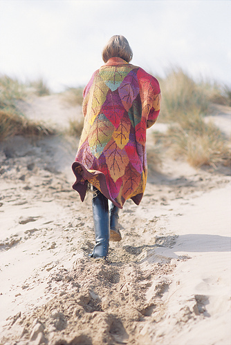 Ravelry: #15 Long Leaf Coat pattern by Kaffe Fassett