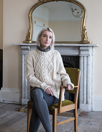 Ravelry: Classic Aran Sweater pattern by Martin Storey