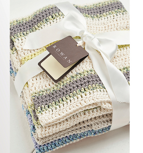 Ravelry: Rowan Mako Cotton Baby Keepsake Blankets - patterns