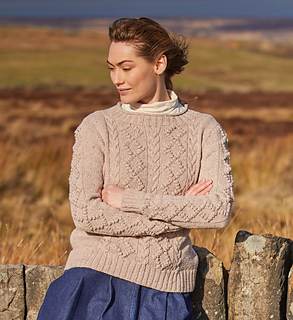 Ravelry: Bobble and Cable Sweater 10146 pattern by Sirdar