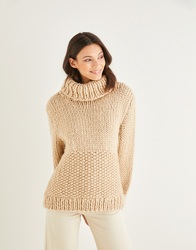 Ravelry: Roll Neck Sweater 10186 pattern by Sirdar