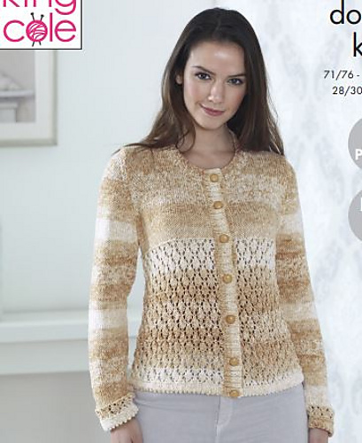 Ravelry: 5098 Cardigans pattern by King Cole Ltd