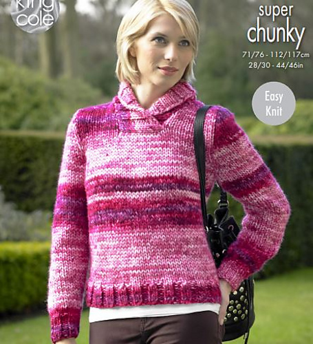 Ravelry: 4288 Jacket and Sweater pattern by King Cole Ltd