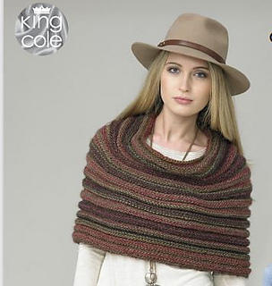Ravelry: 4237 Snood, Scarf & Shawl pattern by King Cole Ltd