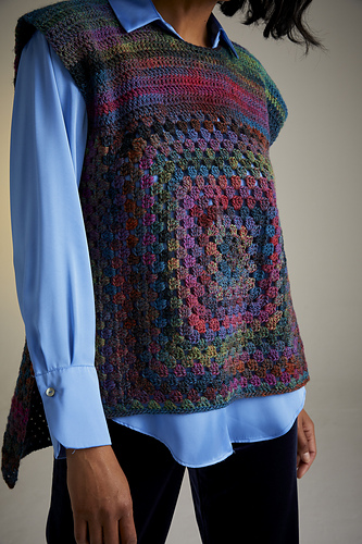 Ravelry: 10728 Twilight Terrace Tabard pattern by Sirdar