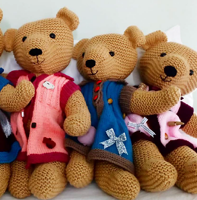 Ravelry: Linkage Sensory Twiddle Teddy pattern by Linkage Sensory Bus