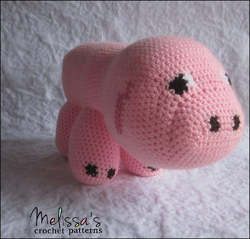 Ravelry: Oinkers the Minecraft Pig pattern by Melissa's Crochet Patterns