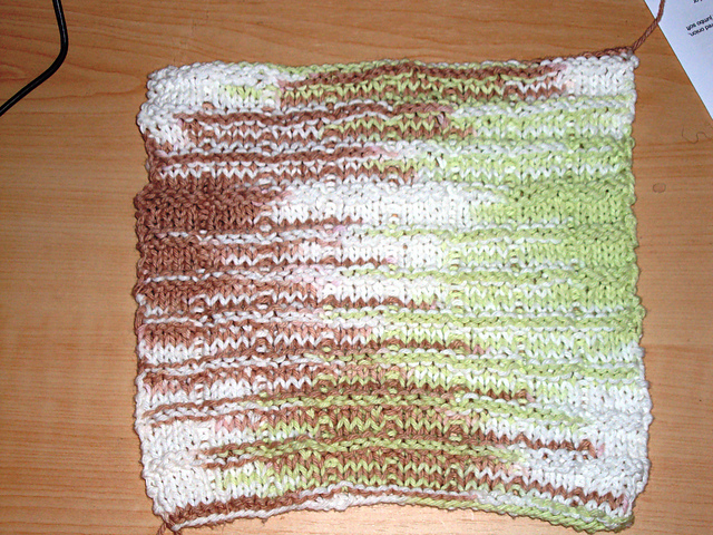 Ravelry: Basket Weave Rib Dishcloth pattern by The Knitting Artist