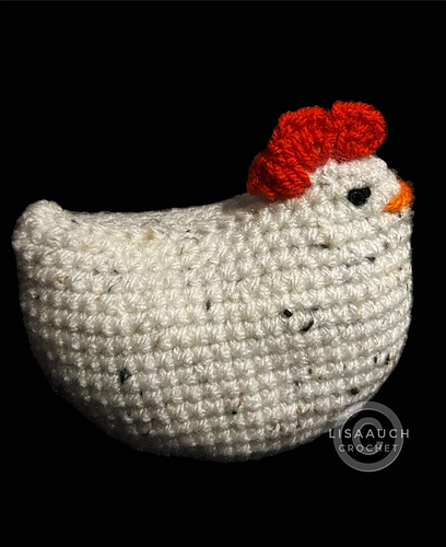 Ravelry: Emotional Support Chicken pattern by LisaAuch Crochet