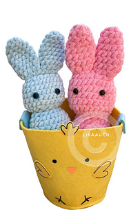 Ravelry: PEEP Easter Bunny pattern by LisaAuch Crochet