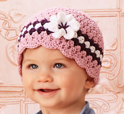 Ravelry: Girl Hat Bow/Flower pattern by Lisa Corinne Crochet