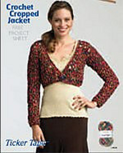 Ravelry: Cropped Jacket pattern by Lisa Gentry