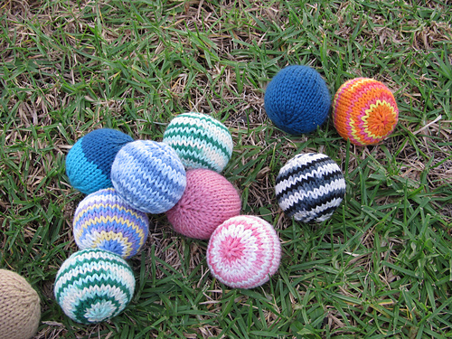 Ravelry: Knitted Hacky Sack pattern by Lisa Benden
