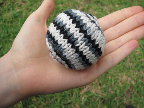 Ravelry: Knitted Hacky Sack pattern by Lisa Benden