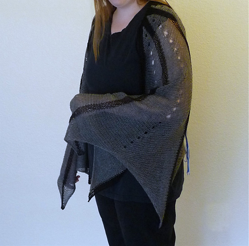 Ravelry: Dragon Wings Shawl pattern by Lisa Benden