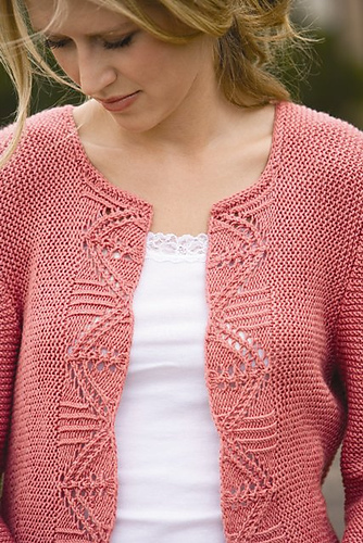 Ravelry: Garter Lace Jacket pattern by Ann Budd