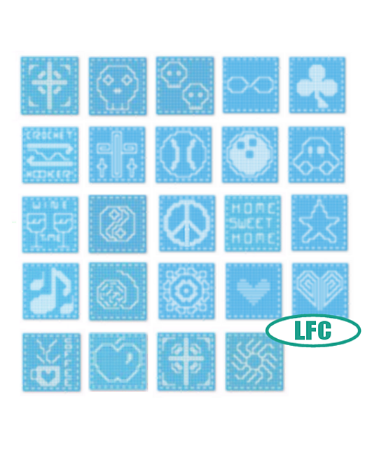 Ravelry: Mini Blocks Things LFC pattern by Lissa Conley Designs, LLC