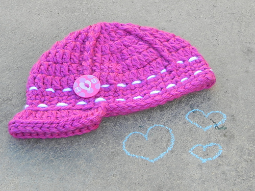 Ravelry: Super Cute Baby Cap pattern by Jenna Black