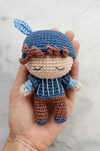 Ravelry: Mini Romeo Valentine amigurumi pattern by Ana Carolina Figueiredo