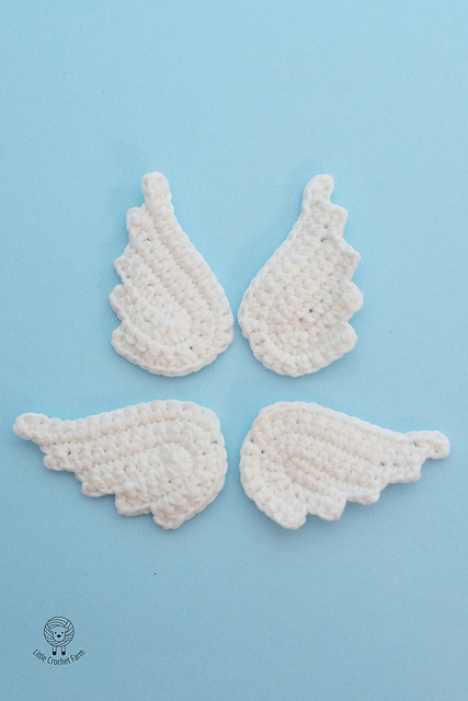 Ravelry: Wings Applique pattern by Ana Carolina Figueiredo