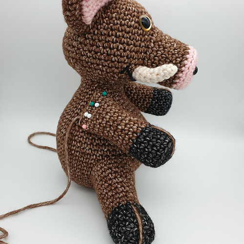 Ravelry: Boris the Boar pattern by Little Green Bear