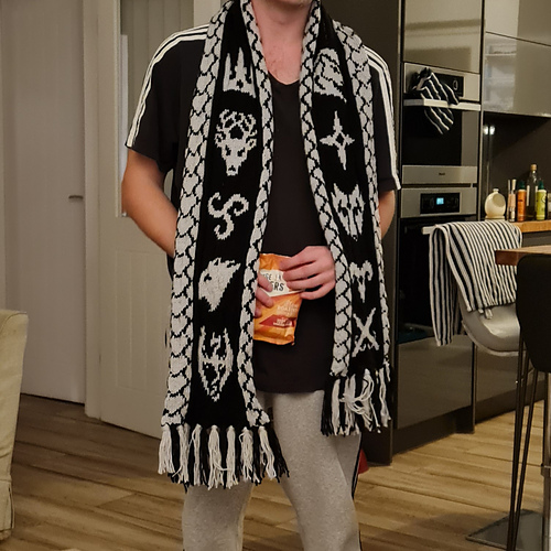 Ravelry: Skyrim Scarf pattern by Megan