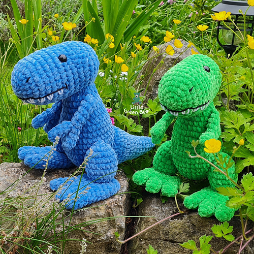 Ravelry: Tom the T-Rex pattern by Little Green Bear