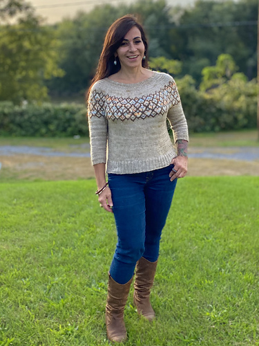 Ravelry: Prismatic Sweater pattern by Wool & Pine