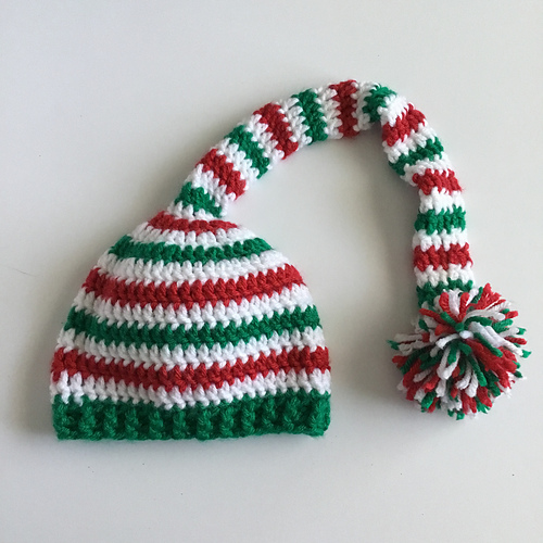 Ravelry: Christmas Stocking Cap pattern by Elizabeth Roggasch
