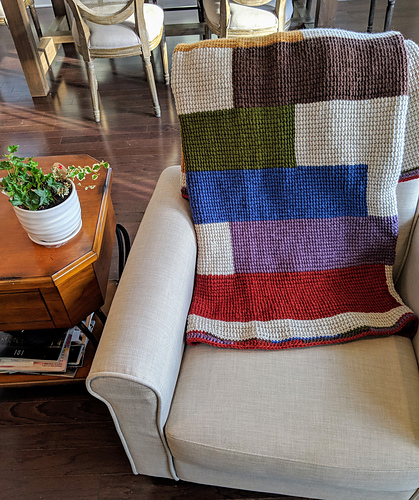 Ravelry: Stacked Blocks Quilt Afghan pattern by Angela Plunkett