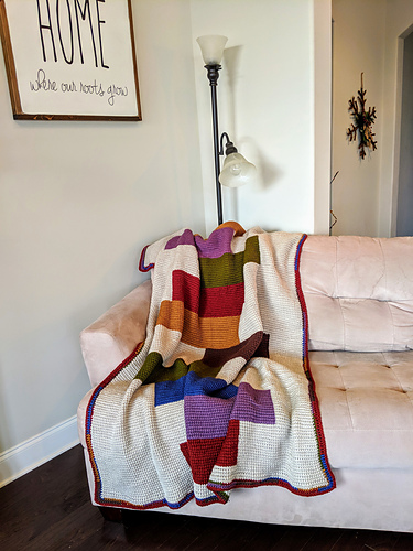 Ravelry: Stacked Blocks Quilt Afghan pattern by Angela Plunkett