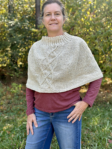 Ravelry: Irish Poncho pattern by Angela Plunkett