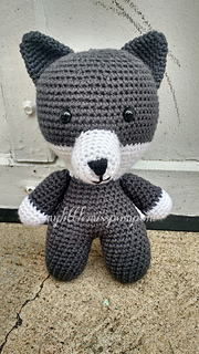 Ravelry: Wolf Parts for Big Headed Doll pattern by Amber Whitehead
