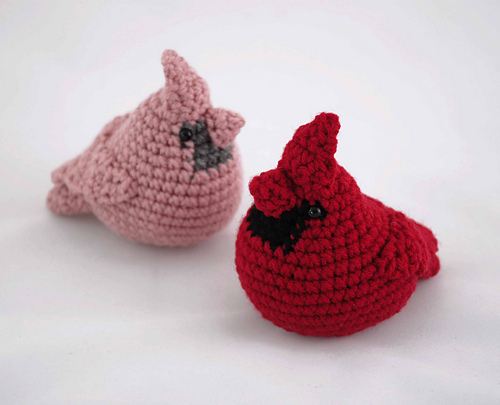 Ravelry: Amigurumi Northern Cardinal pattern by Brenna Eaves