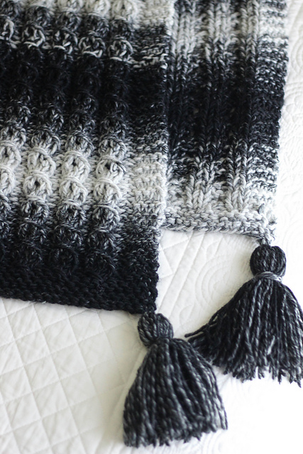 Ravelry: Faux Cable Blanket pattern by Little Red Knits